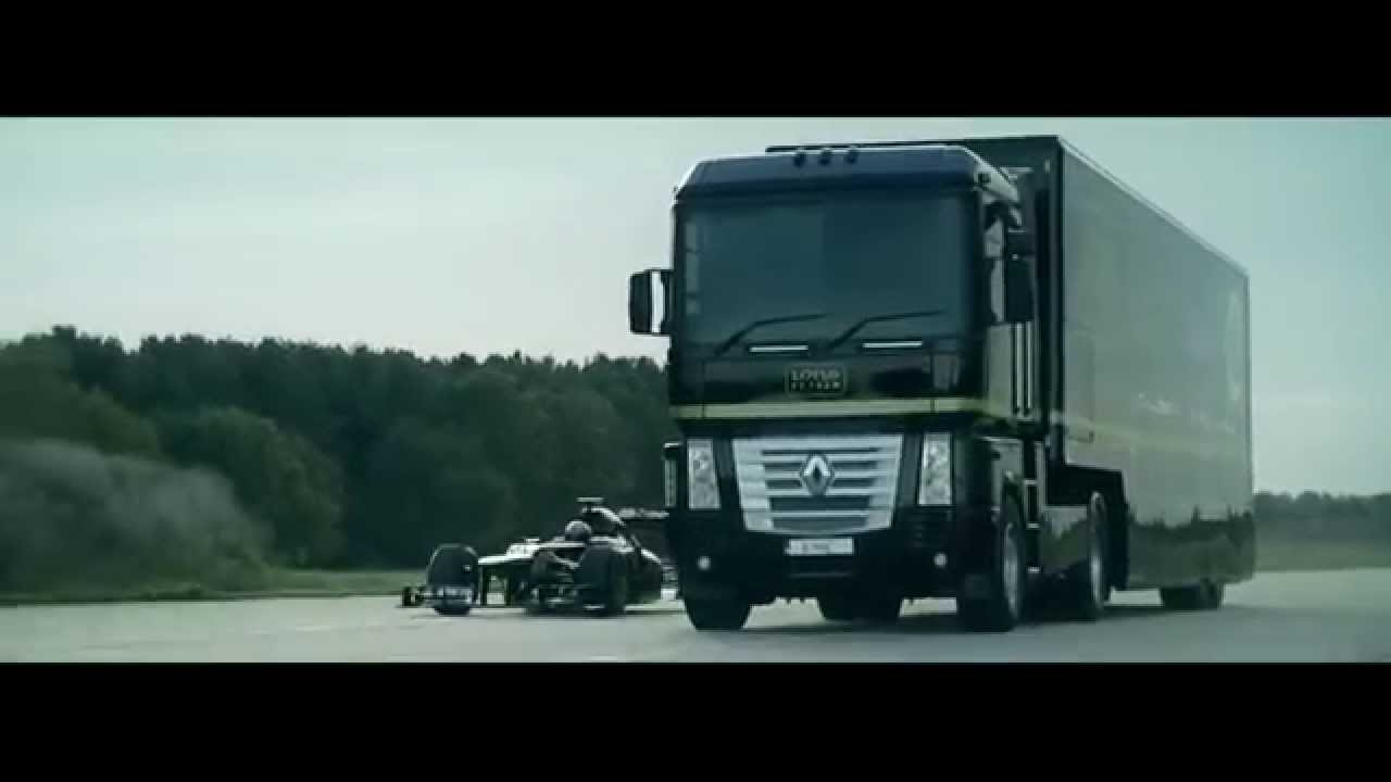 Epic World Record Truck Jump by EMC and Lotus F1 Team #RedefineRecords ...