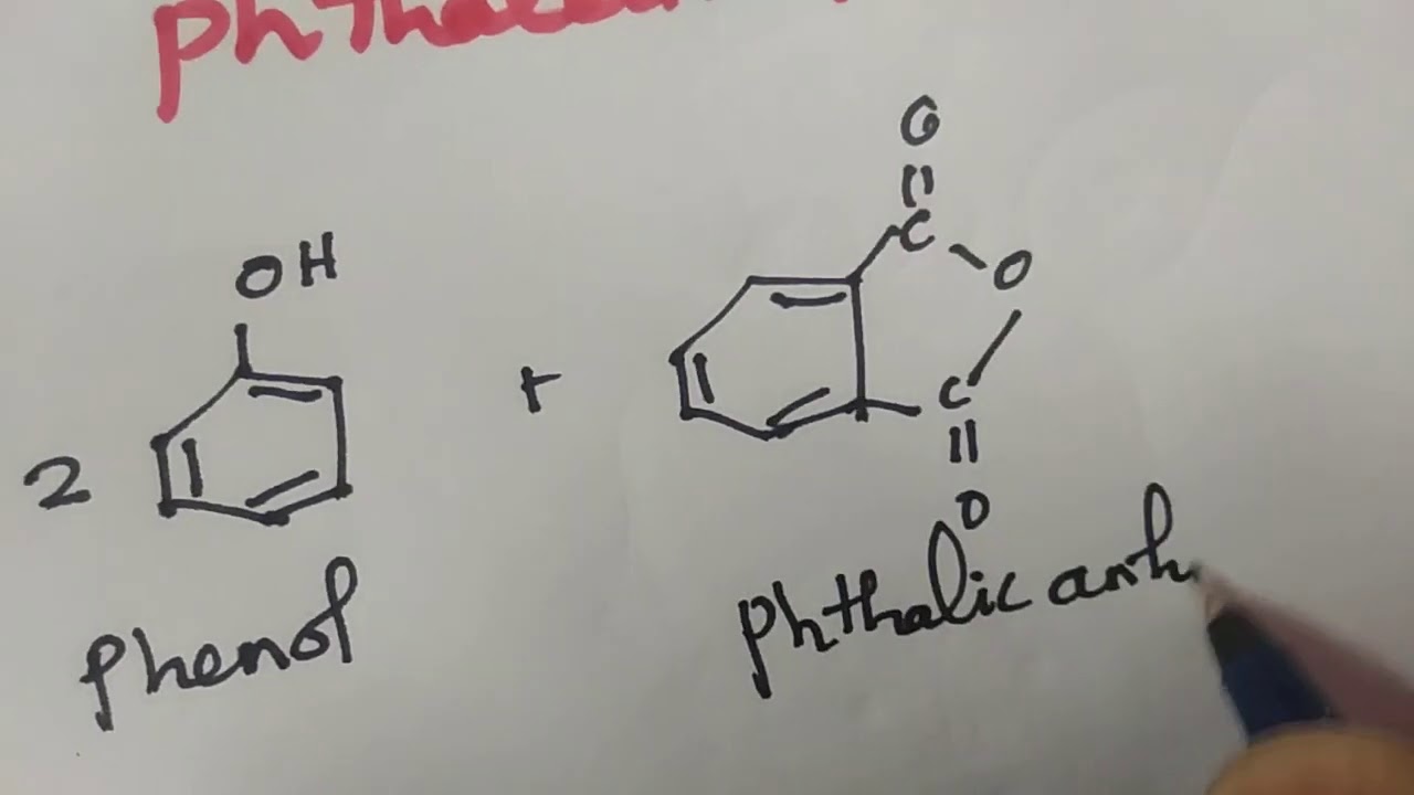 Phthalein Reaction-Organic Chemistry - YouTube