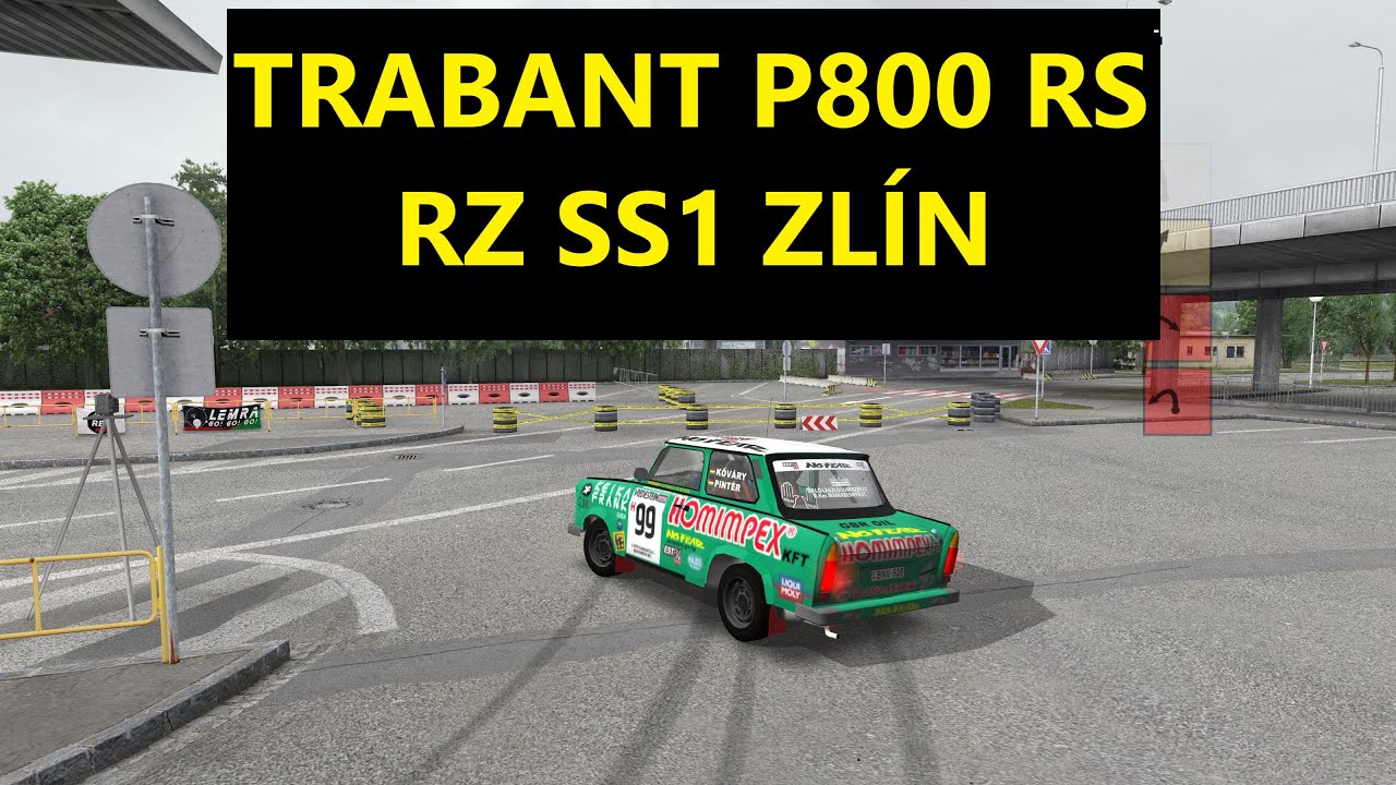 RICHARD BURNS RALLY - RZ ZLÍN SS1 , (TRABANT P800 RS), NEW HUD, 4K ...