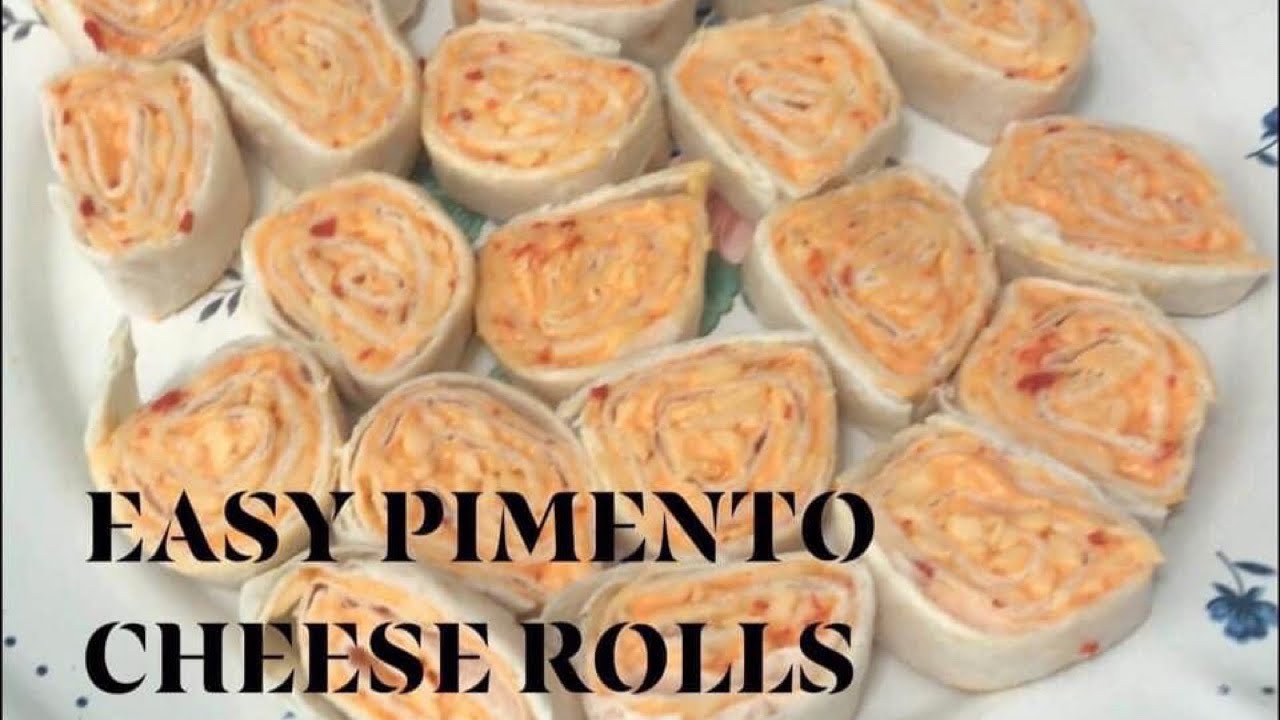 Easy Pimento Cheese Rolls - YouTube