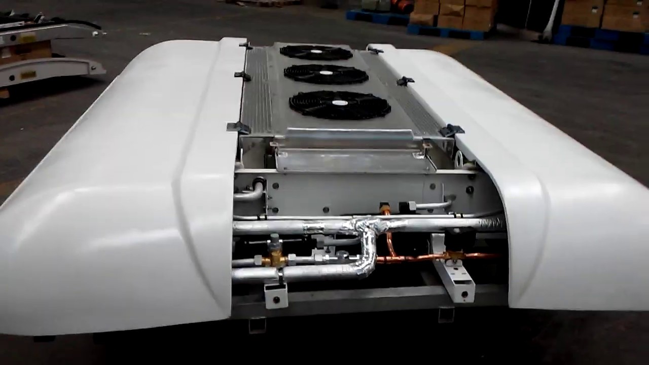 SD-04 Rooftop Mounted Bus Air Conditioner | Guchen Industry - YouTube