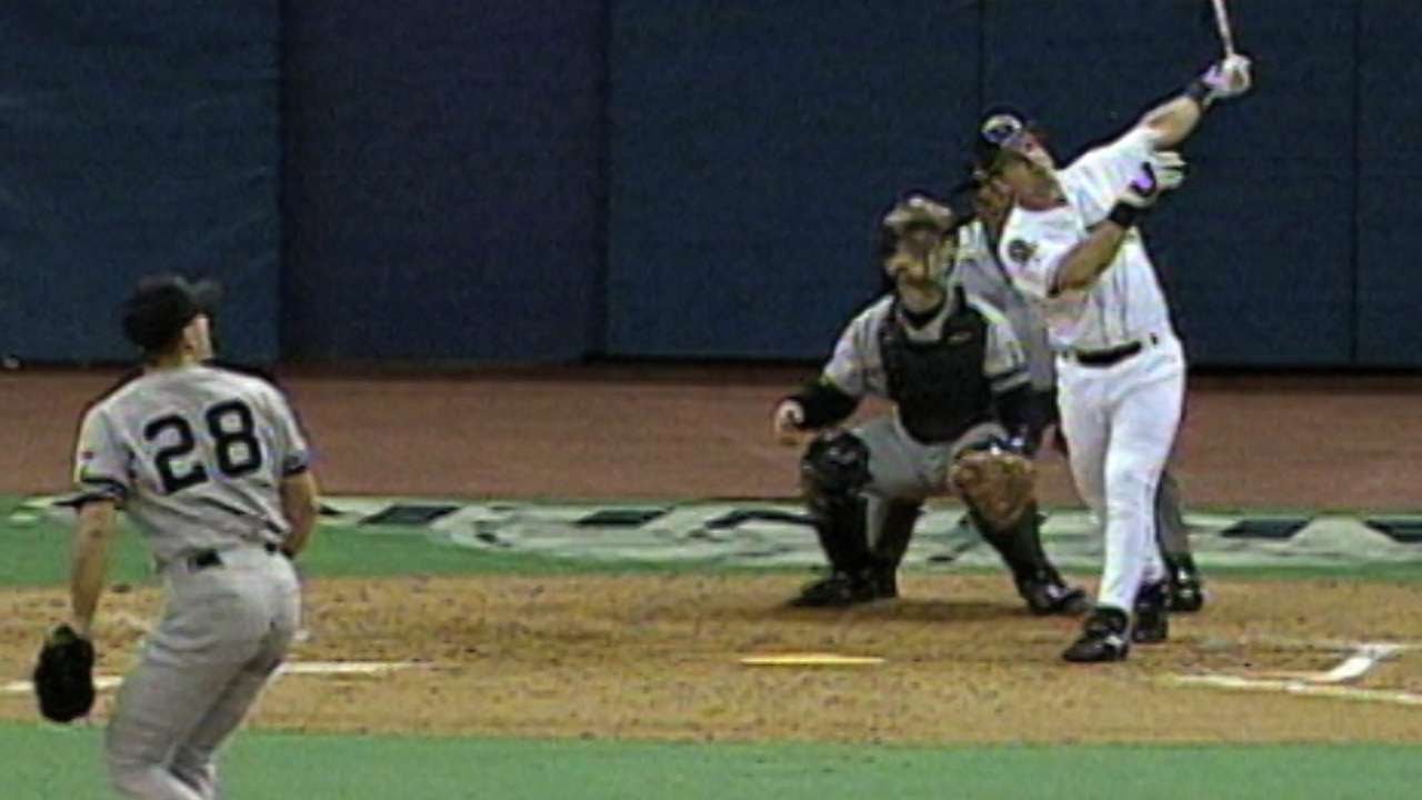 1995 ALDS Gm 4: Musburger calls Edgar's three-run homer - YouTube