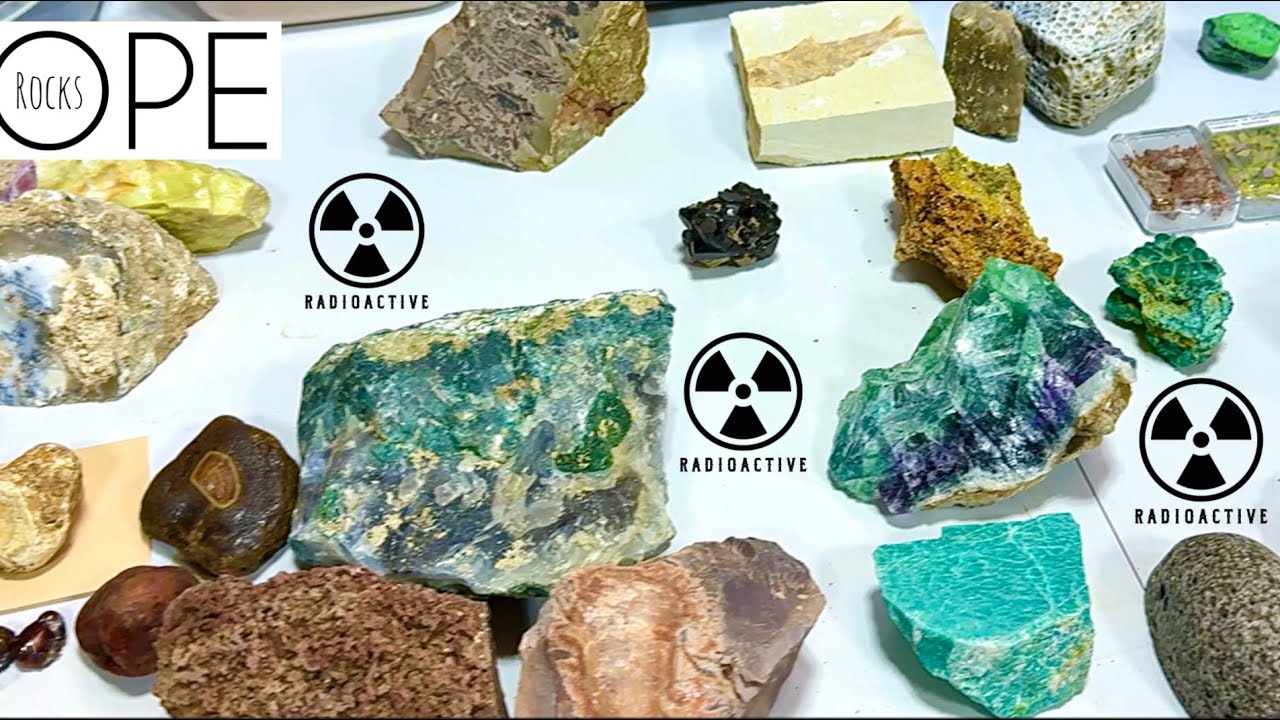 Testing Rocks from Around the World for Radioactivity - YouTube