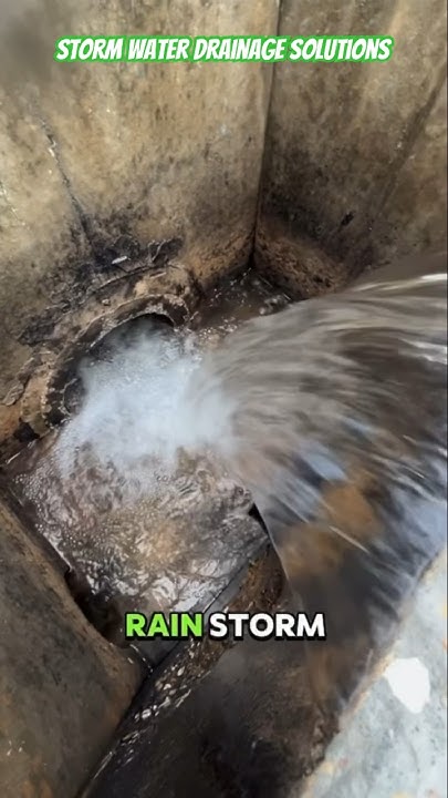Storm Drain Repair - Concrete Storm Drains - Civil Drainage - YouTube