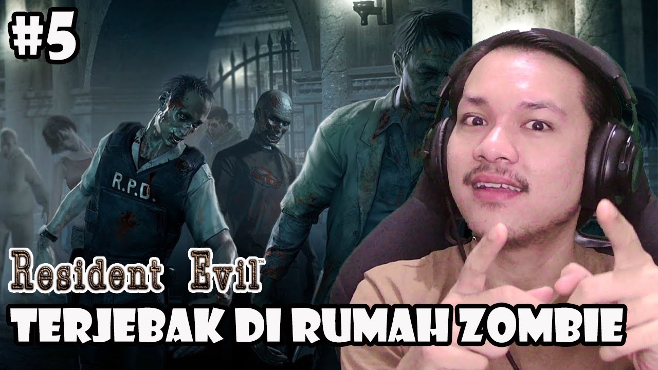 Terjebak di rumah zombie seram, digigit zombie ga ya? | Resident Evil ...