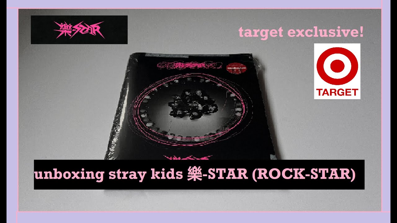Unboxing Stray Kids - '樂-STAR' (ROCK-STAR) Album Roll Ver. [Target ...