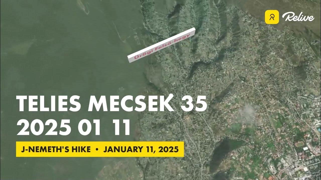 TÉLIES MECSEK Teljesítmény Túra 35km 2025 01 11 relive 2 - YouTube