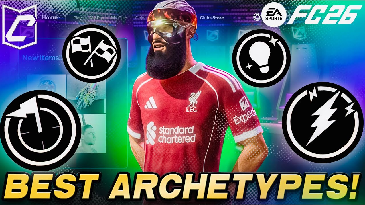 EAFC 26 Pro Clubs: Best Archetypes for Every Position! - YouTube