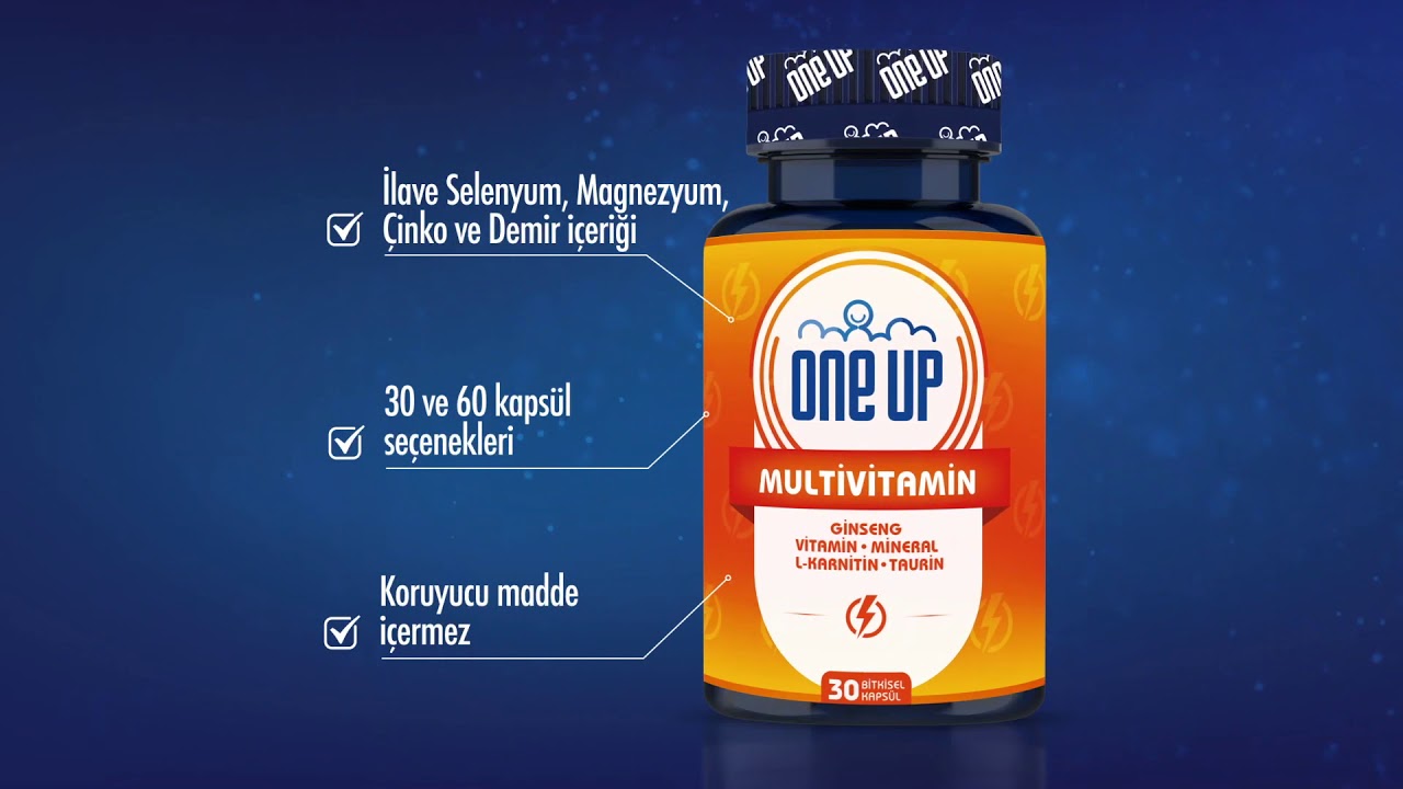 One Up Multivitamin #BirAdımÖnde - YouTube