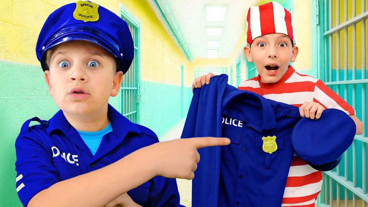 Real vs Fake Police & More Kids Fun Adventures - YouTube