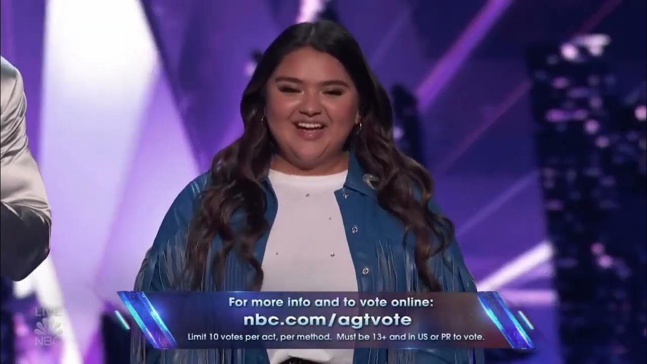America's Got Talent 2022 Kristen Cruz Semi Finals Week 5 Full Performance & Judges Comments ...