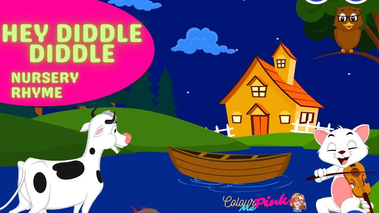 Hey Diddle Diddle - Nursery Rhymes Song - Preschool - YouTube