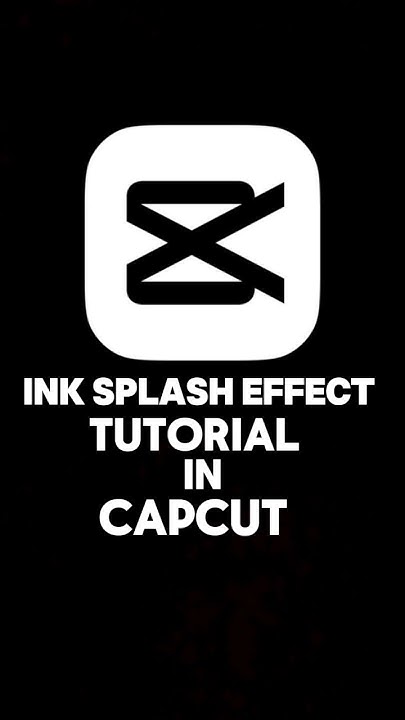 Ink Splash Effect Tutorial In Capcut ️😍 Professor Editiz Tricks Tutorial - YouTube