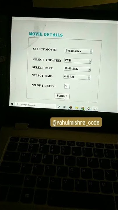 Movie Ticket Booking System in Java || Final Year Project #shorts - YouTube