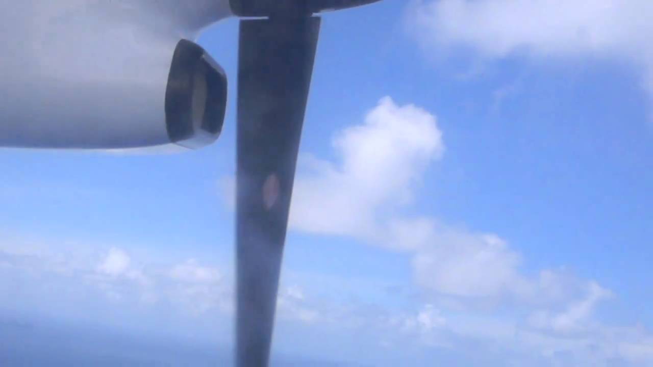 LIAT Flight Landing in St. Vincent.MOV - YouTube