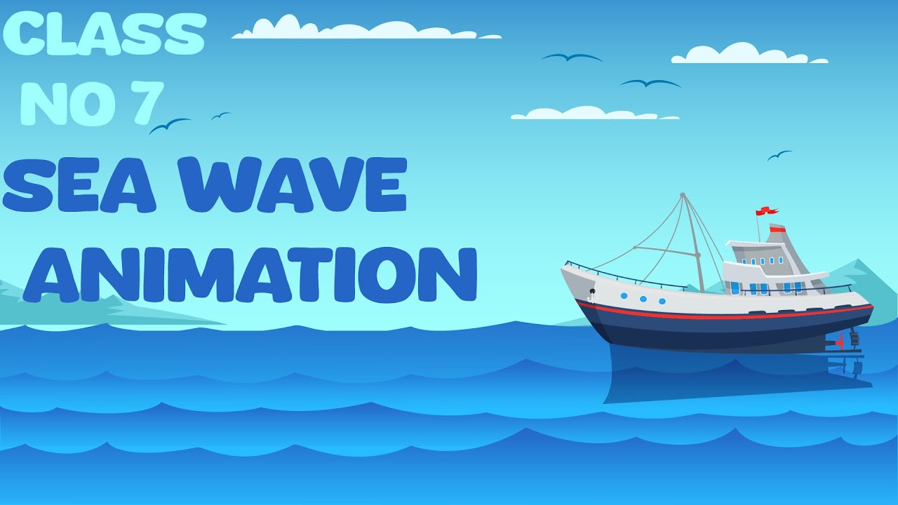 Sea Wave Animation Tutorial in aftereffects in Urdu / Hindi. #aftereffectstutorial #amawasreborn ...
