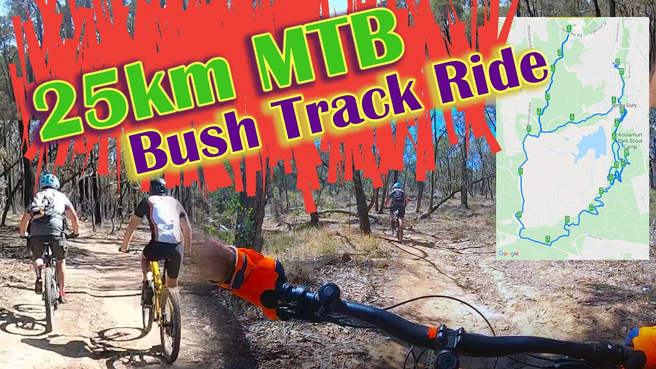 25km Bush Track Ride - YouTube