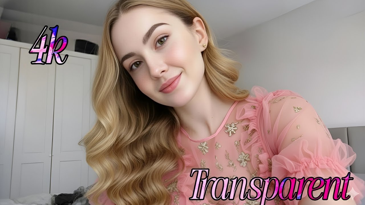 🌸 Transparent Fashion Try-On Haul 2025 | 4K See-Through Outfits ...