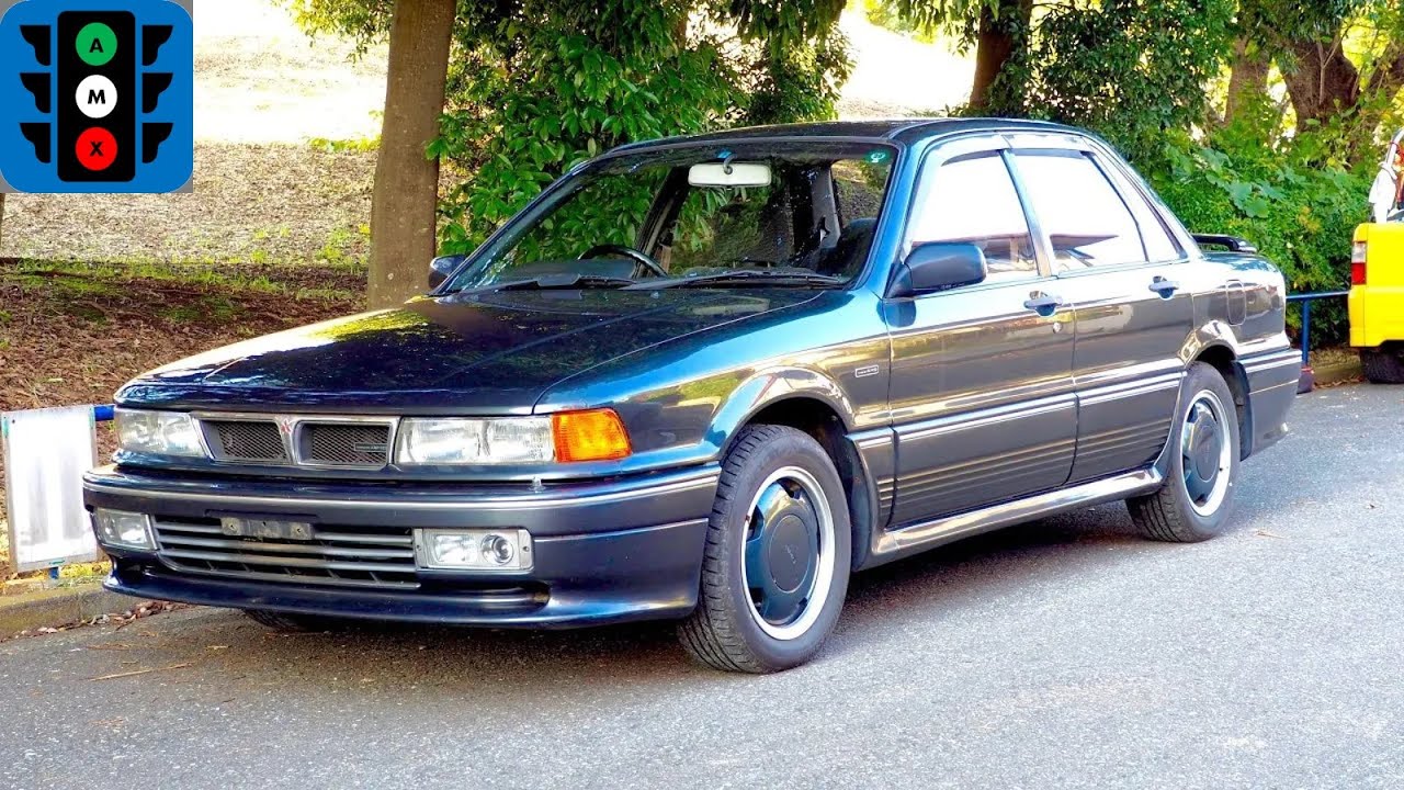 AMX - MITSUBISHI Galant Tuned by AMG (TV Review) - YouTube