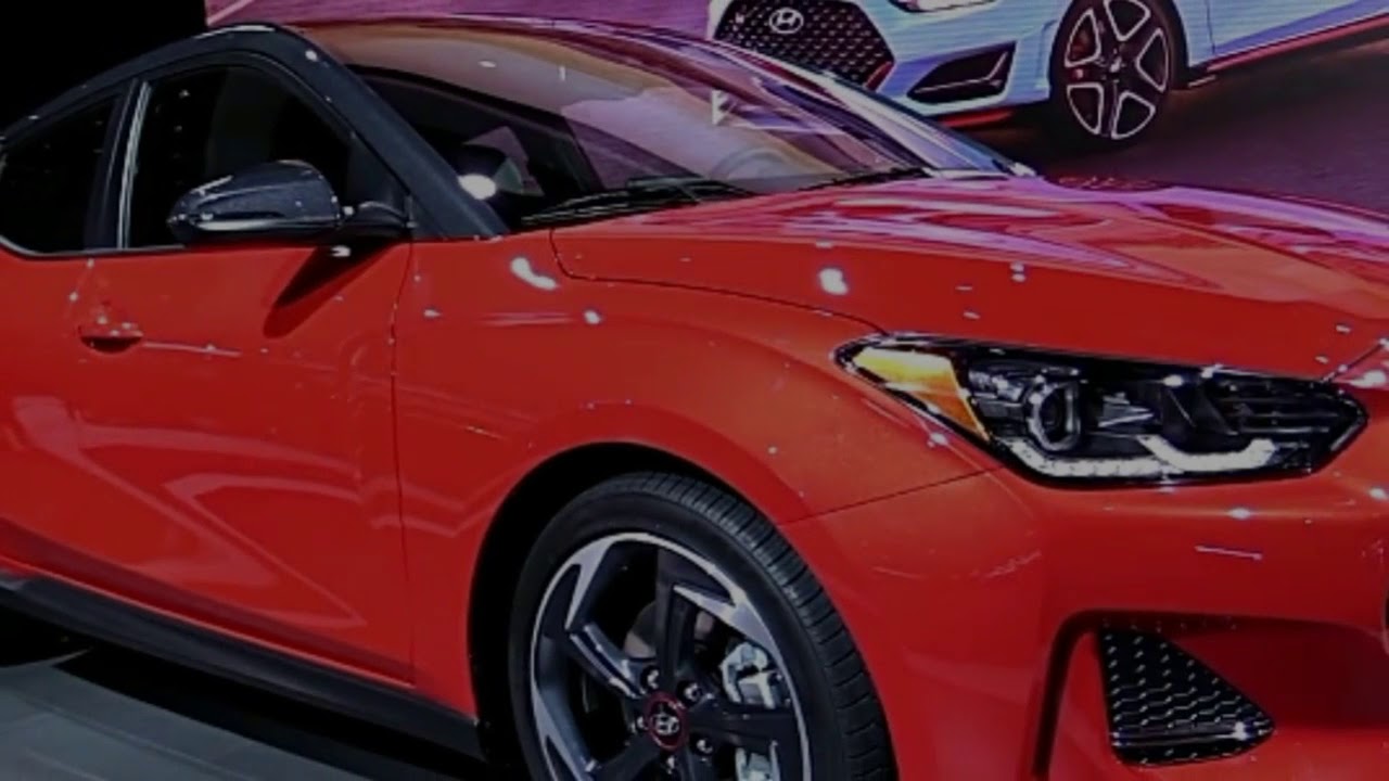 2019 HYUNDAI VELOSTER IN RED COLOR - YouTube