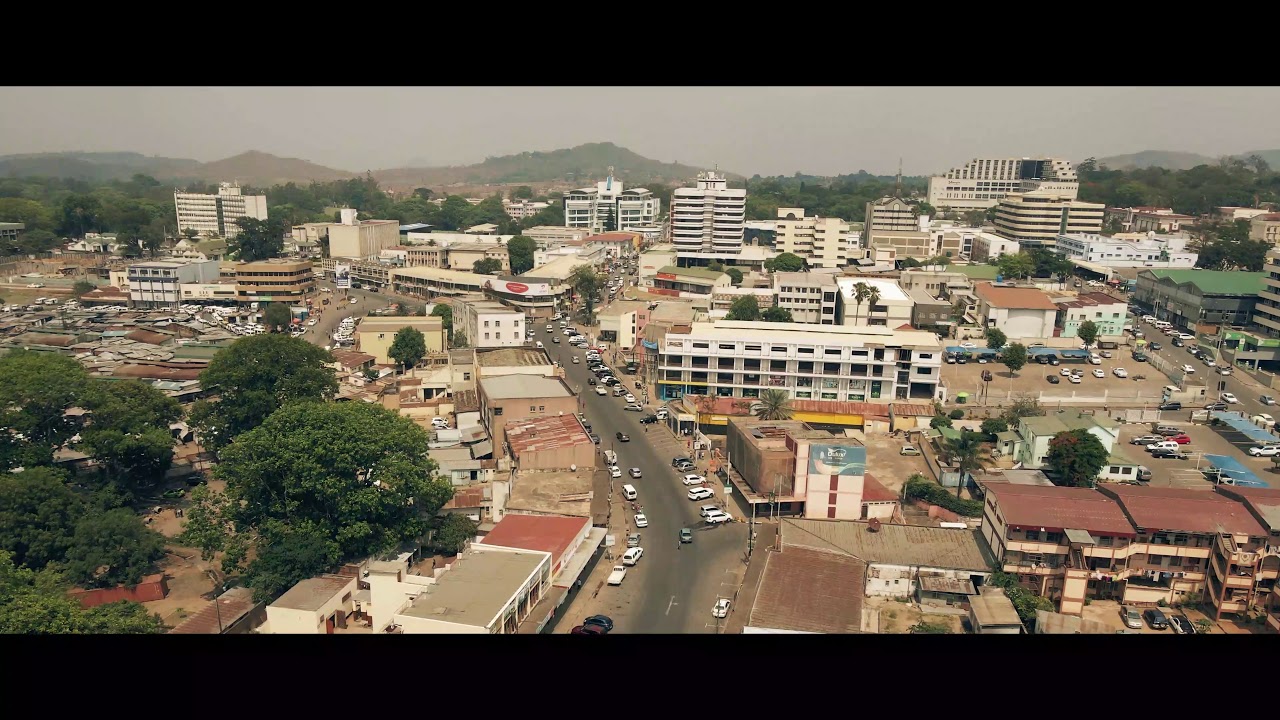 Malawi, Blantyre City Aerial/Drone Footage - YouTube