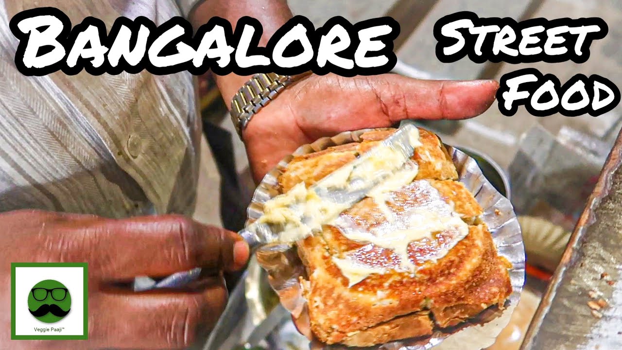 VEG Street Food in Loafer's Lane with Veggiepaaji | Bangalore Food Tour ...