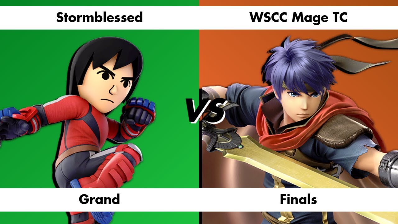Chad Tourney 120 Grand FInals Stormblessed (Mii Brawler) vs WSCC Mage ...