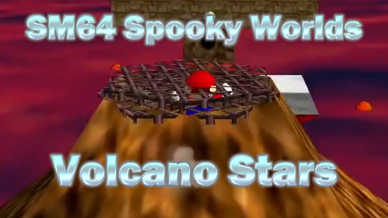 SM64 Spooky Worlds - Volcano Stars - YouTube