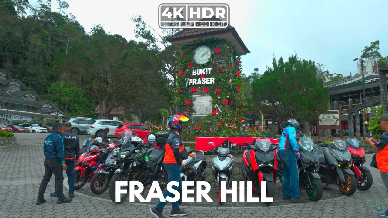 4K-HDR | FRASER HILL | BUKIT FRASER | 2:20PM | EVENING WALK | PAHANG ...
