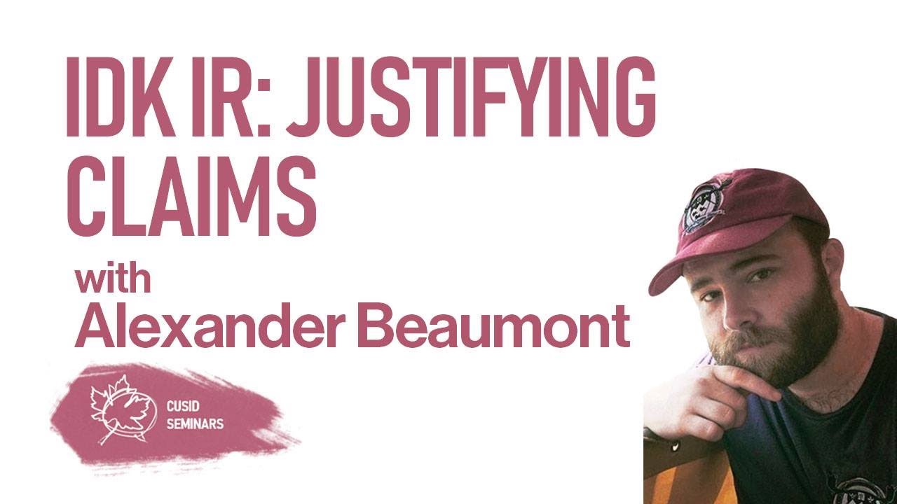 IDK IR with Alexander Beaumont - YouTube