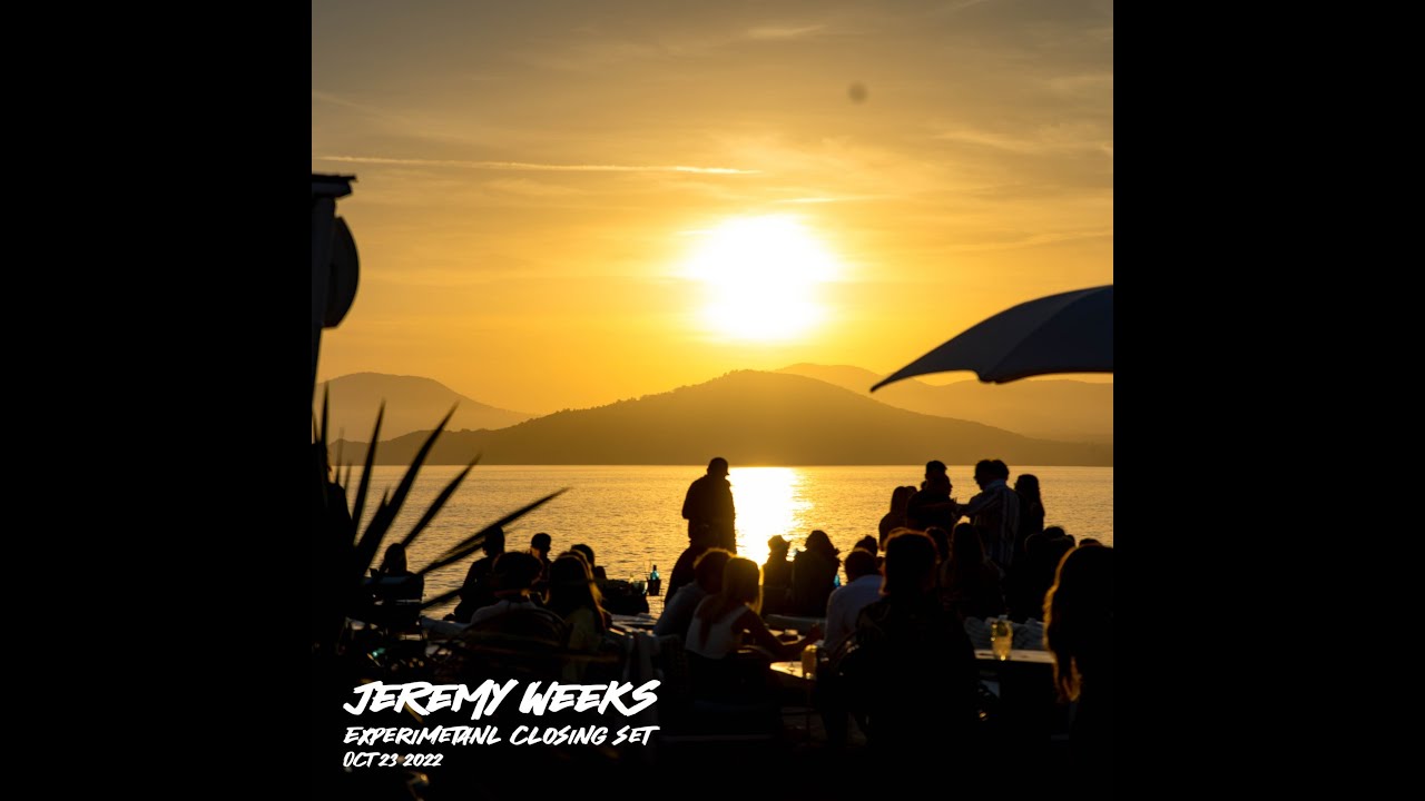 Jeremy Weeks (DJ SET) Closing Party Experimental Beach Club Ibiza - YouTube