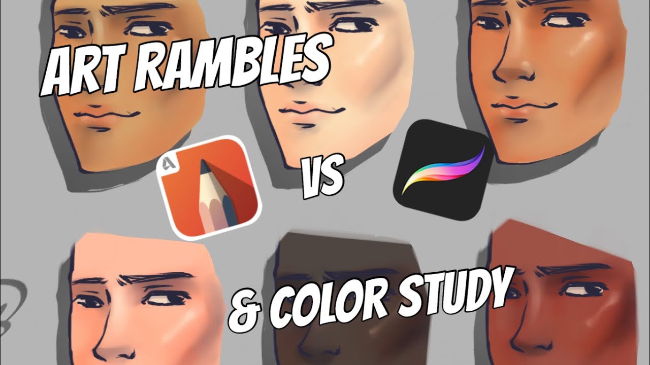 Art Rambles: SketchBook App and Color Study - YouTube