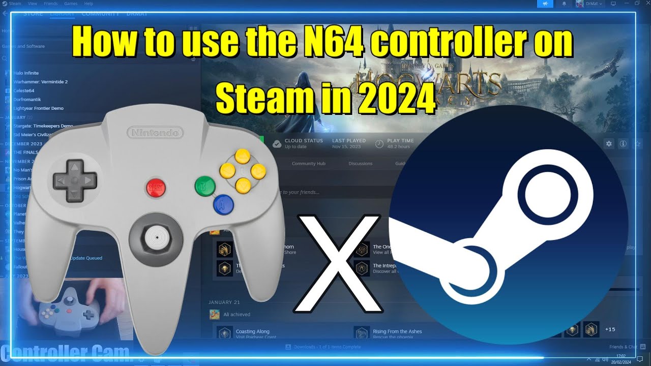 How to setup the N64 controller on Steam for use on PC and Steam Deck ...