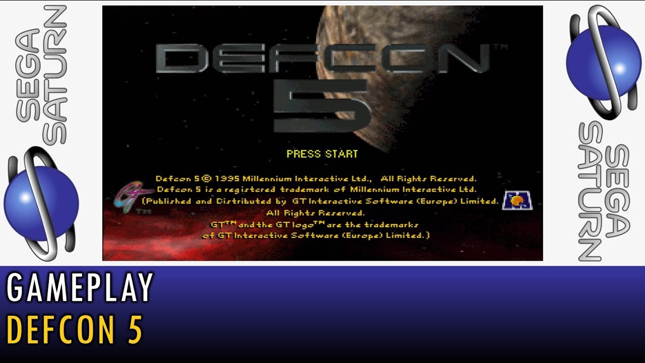 [Sega Saturn] Defcon 5 [4K, PAL, OSSC 4X] - YouTube