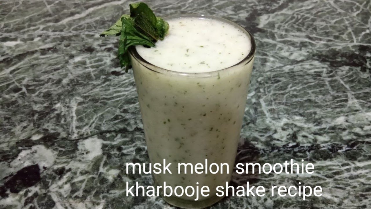 Musk melon smoothie🥤| kharbooja shake recipe | homemade | healthy ...