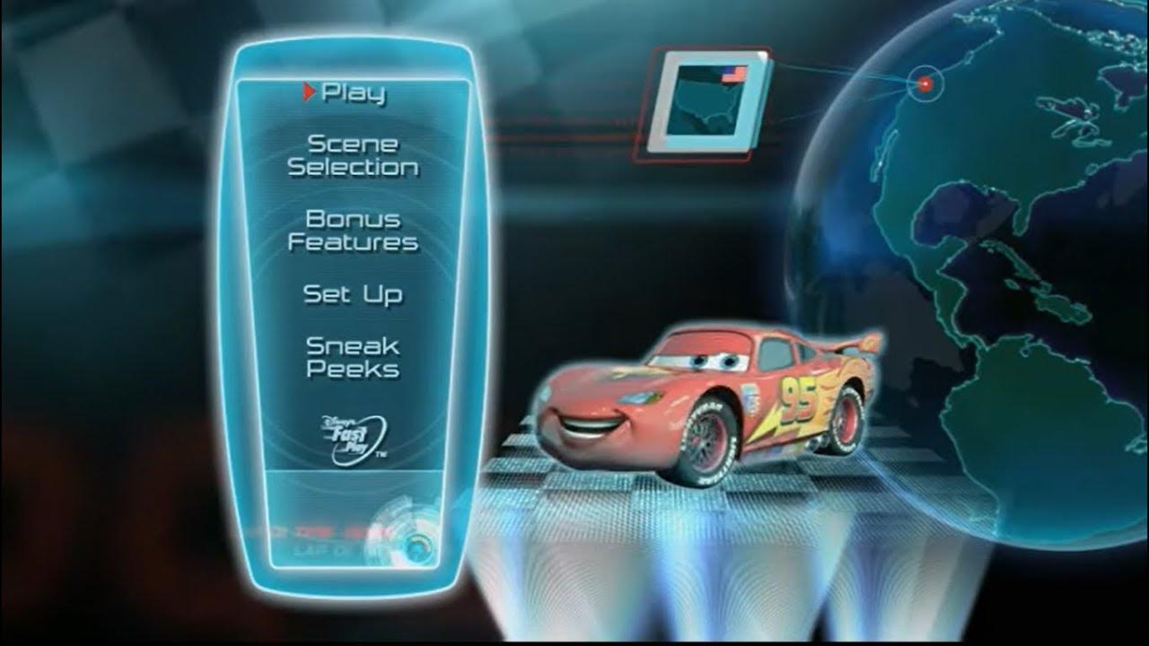 Cars 2 (2011) - Dvd Menu Walkthrough - YouTube