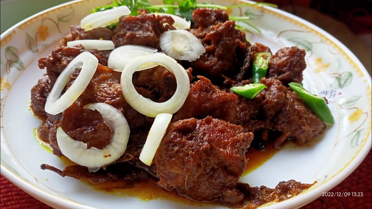 Spicy beef curry recipe in bengali style/Spicy and easy beef curry # ...