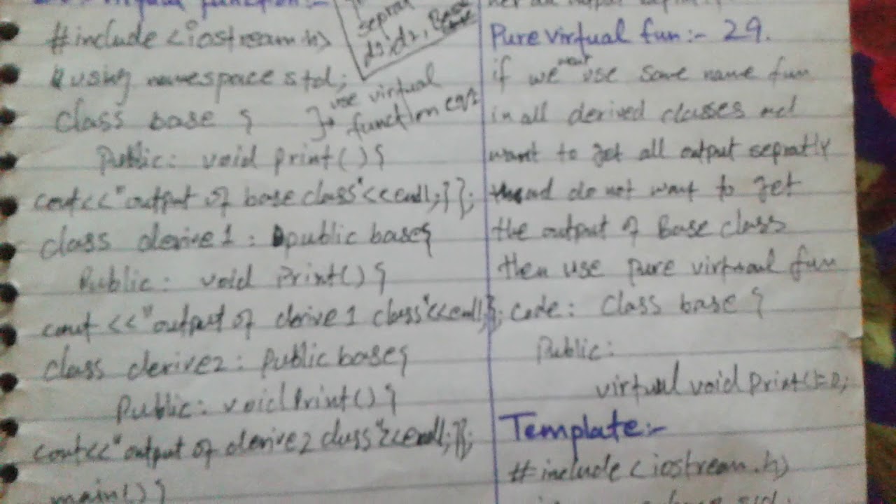 cs304 OOP important topics for final term - YouTube