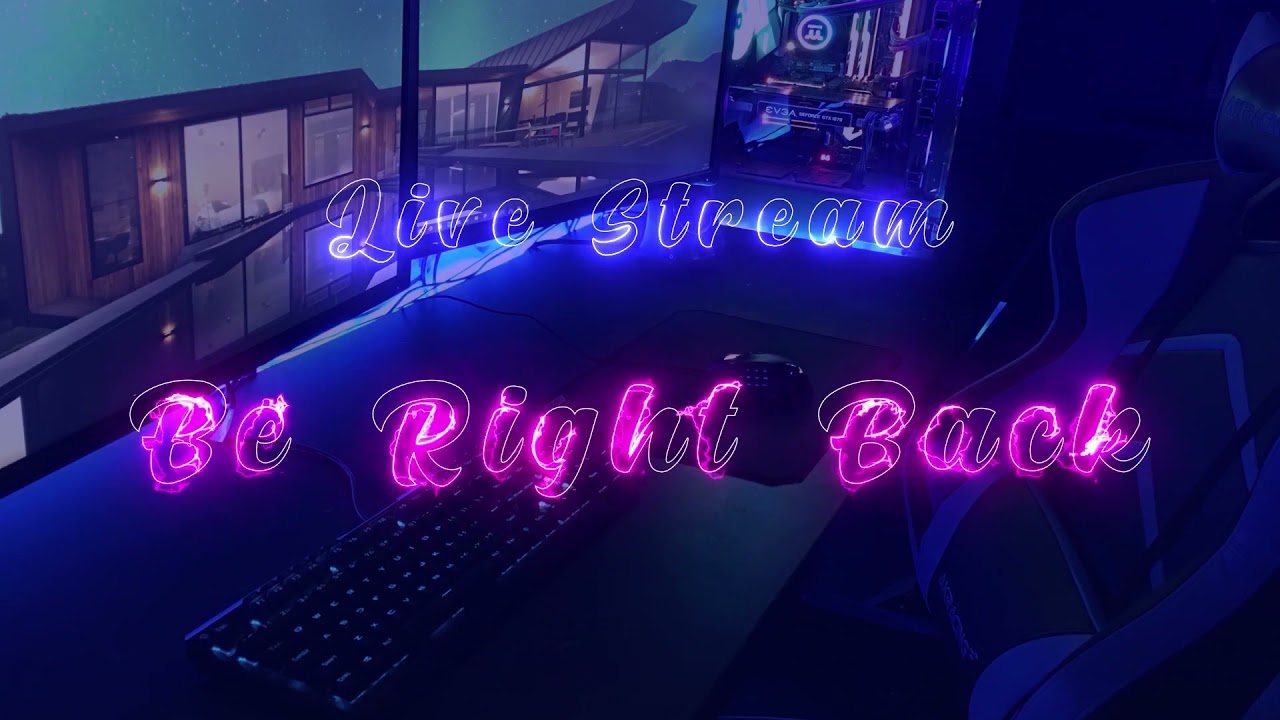 Stream be right back screen | No Copyright | FREE DOWLOAD - YouTube