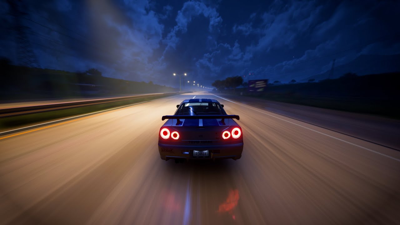 Forza Horizon 5 | Night Drive | Sad Hours (Heat Waves) - YouTube