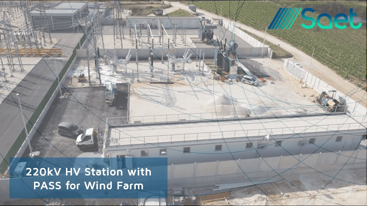 220kV HV Station with PASS for Wind Farm - YouTube