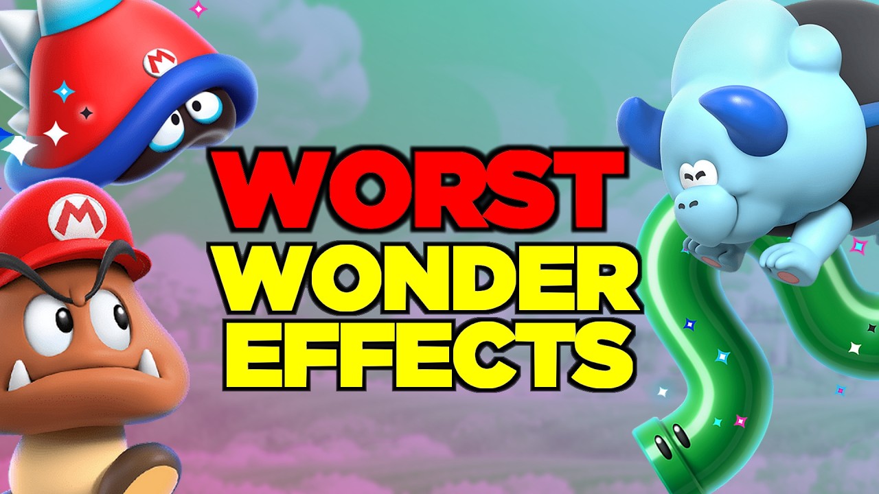 Top 10 WORST WONDER EFFECTS in Super Mario Wonder - YouTube