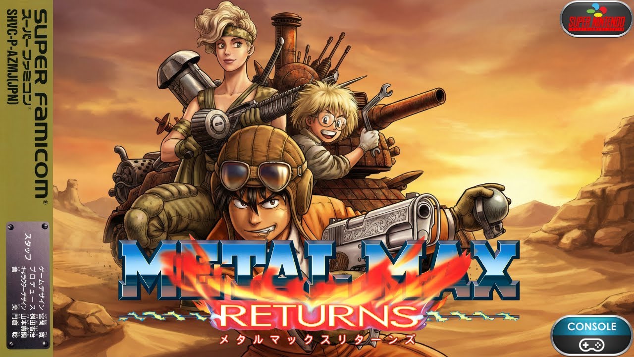 Metal Max Returns (SNES/1995) (English v1.0) (Walkthrough Part 1) - YouTube