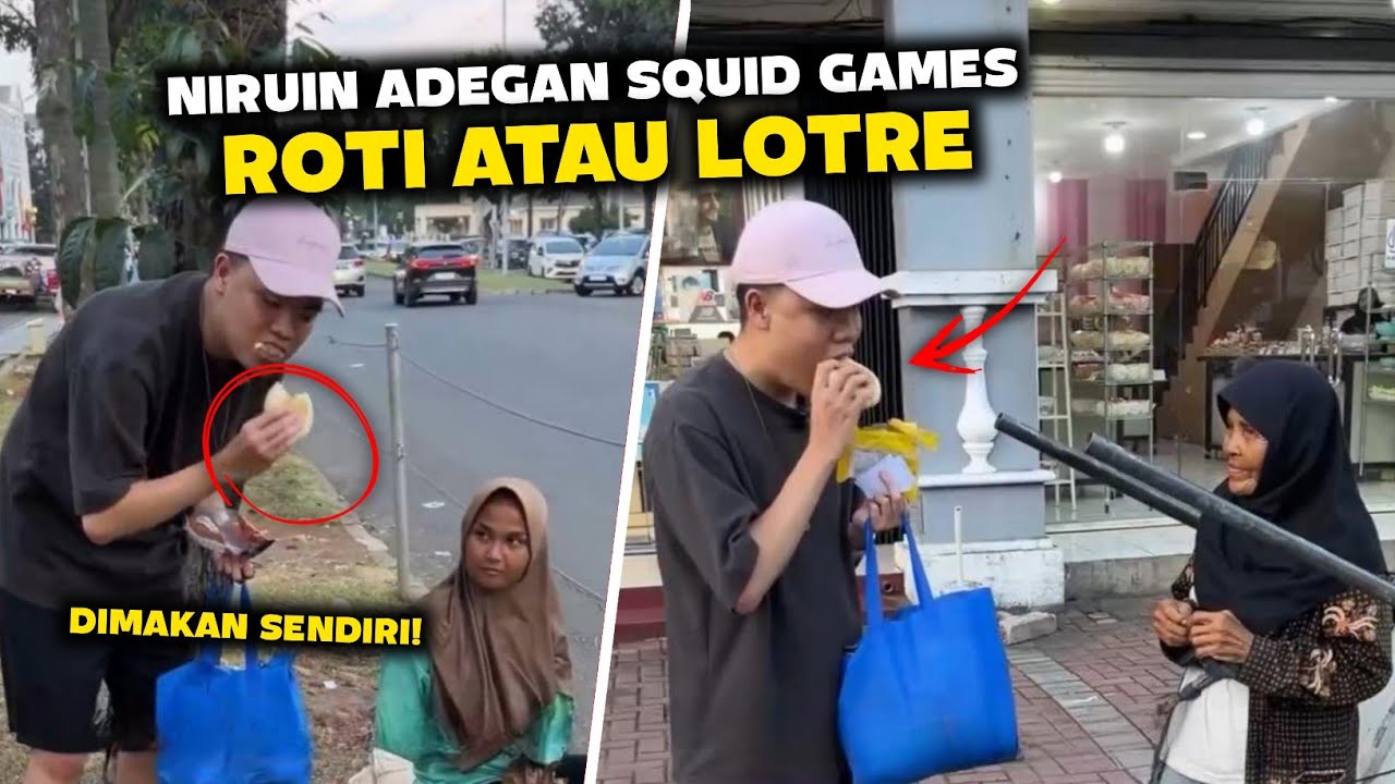 Viral Menirukan Adegan dalam Squid Games, Pilih Roti atau Lotre ...