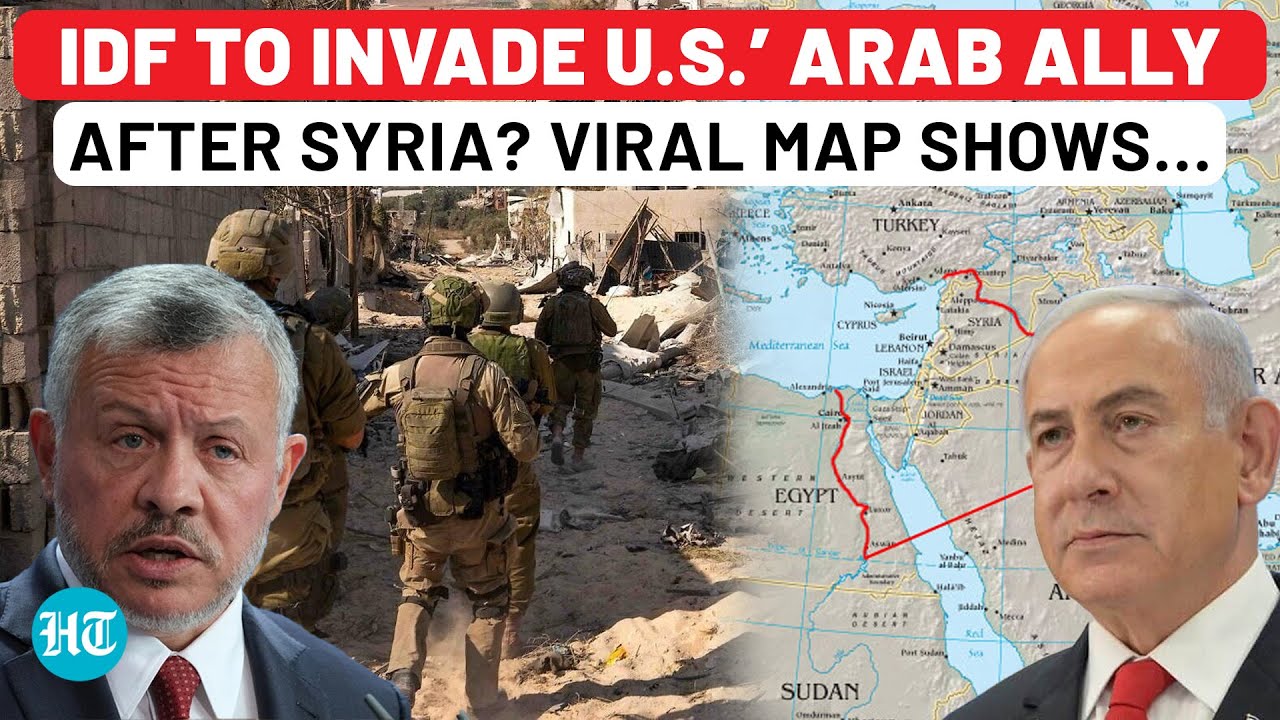 ‘Greater Israel’ Map Sparks U.S.’ Arab Ally Fury After IDF Invades ...