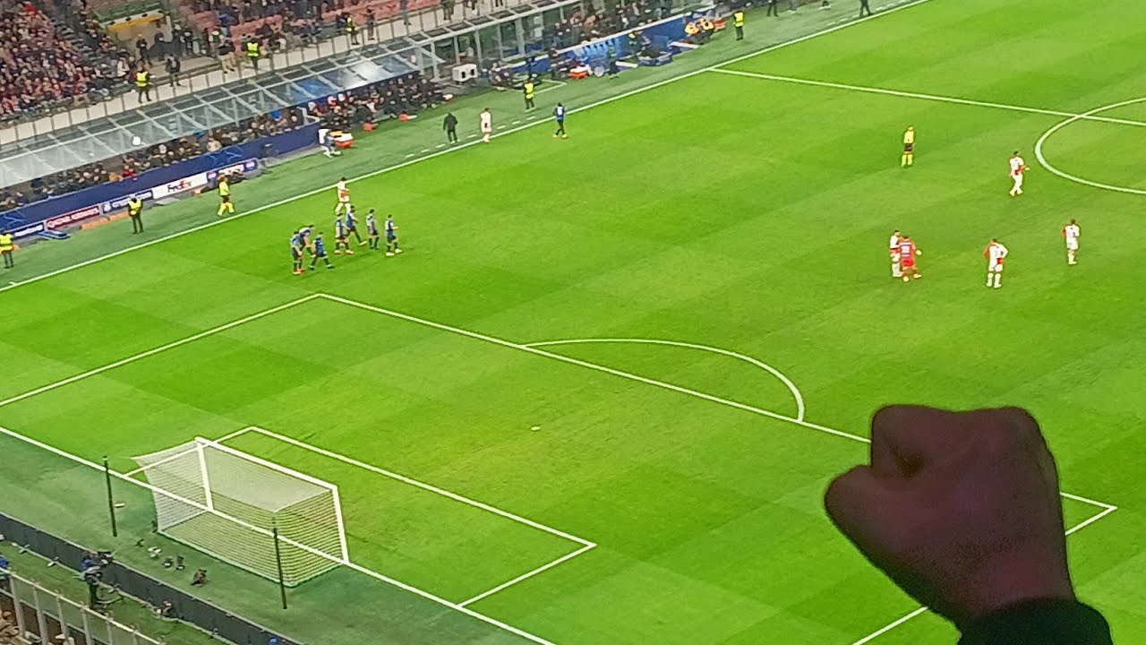 Goal Marcus Thuram - Inter vs Feyenoord 2-1 - UEFA Champions League ...
