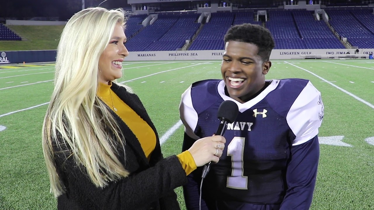 2019 Navy Sprint Football 1on1 Postgame Interview - Caleb Champion ...
