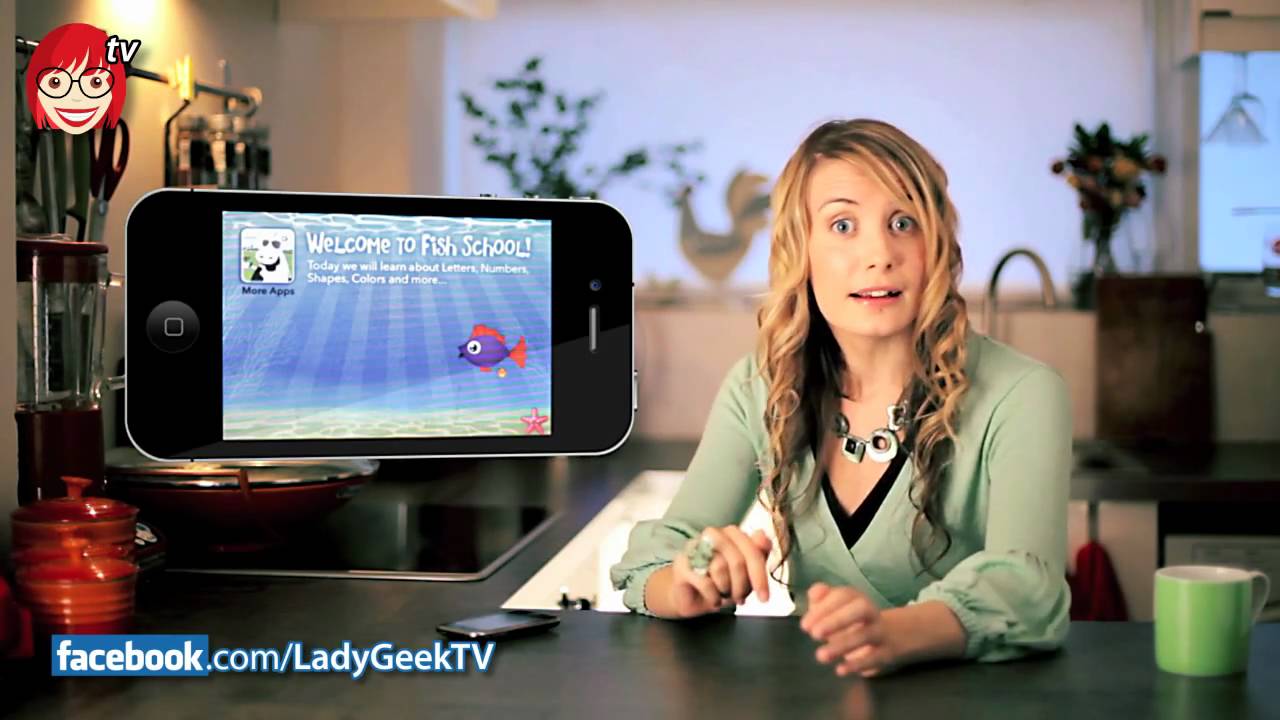 Lady Geek TV - The App Show - Episode #5 - Apps to entertain your kids ...