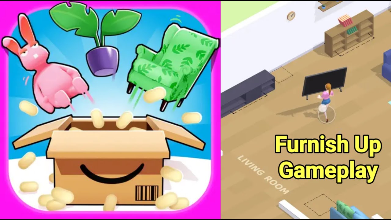 Furnish Up Game Gameplay - YouTube