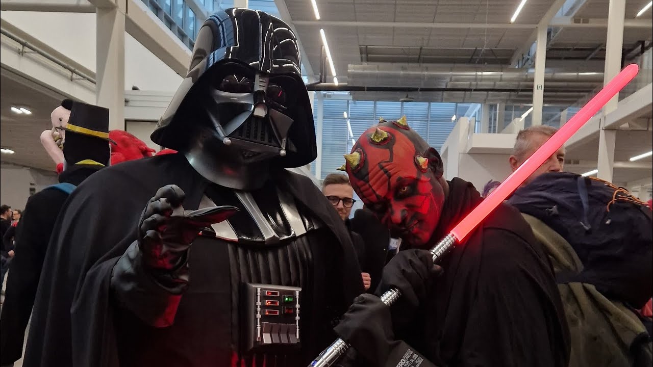 Darth Vader Comic Con Nerd Show Bologna 2025 - YouTube
